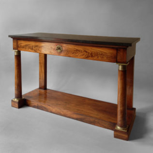 An Empire Period Console Dessert or Hall Table | Timothy Langston Fine ...