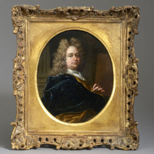 Attributed to Karl Jakob Seybold, Portrait of a 17th century Gentleman ...