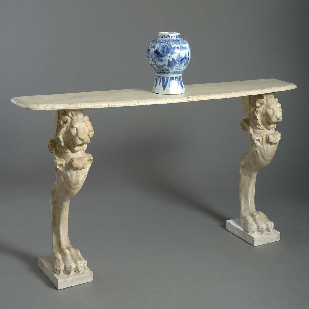 Mid-Century Neo-Classical Console Table | Timothy Langston Fine Art ...